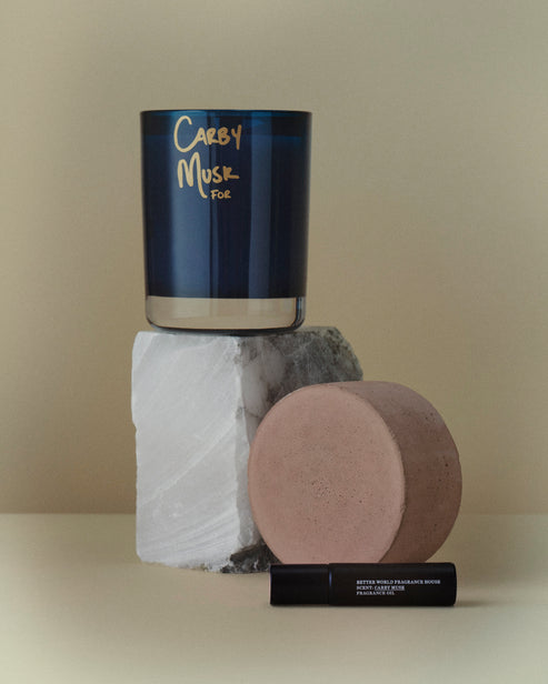 Carby Musk Fragrance Oil & Candle Set – BWFH